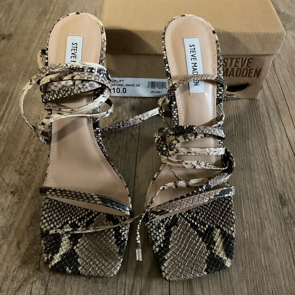 Steve Madden Uplift Natural Snake - Gem
